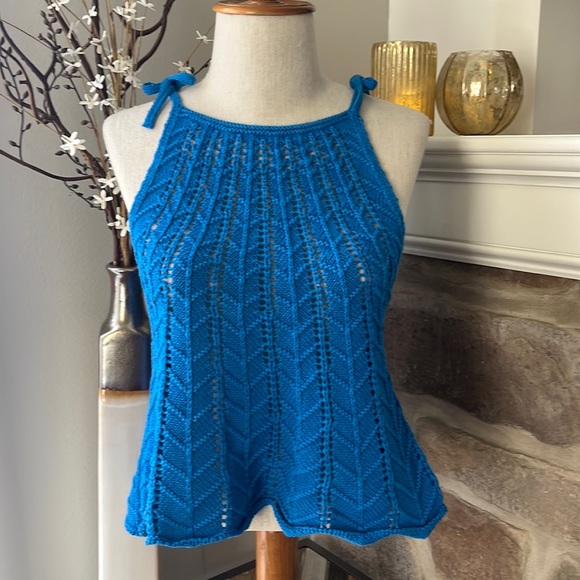 Zara | Tops | Zara Knitwear Open Knit Top | Poshmark